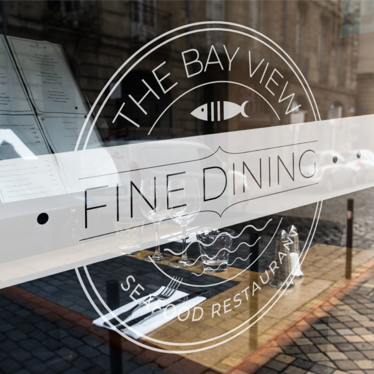 Clear Window Vinyl | Window Stickers | Print 2 Media Ltd